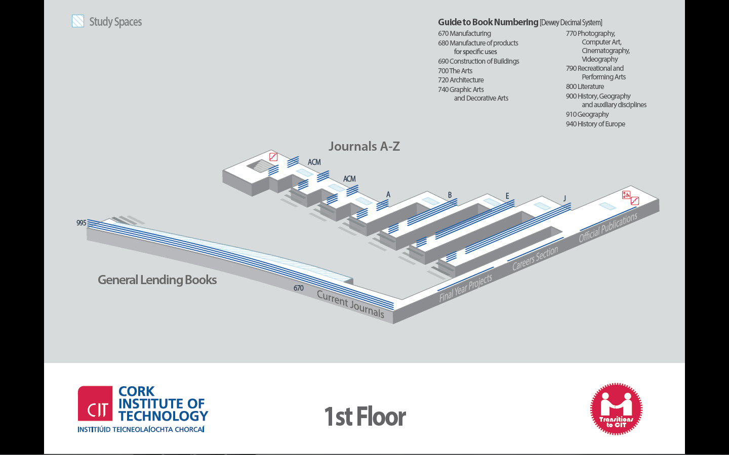 CIT Library - Library Map